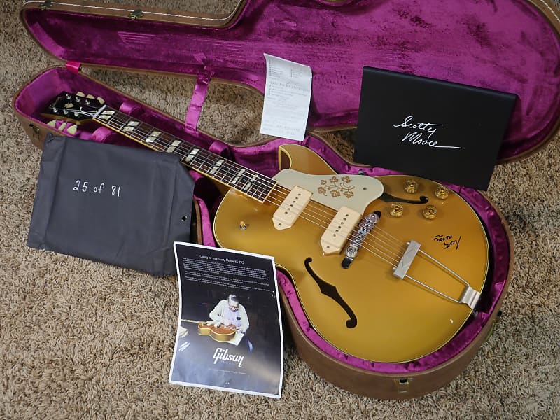 Video! 2013 Gibson Memphis Scotty Moore Signature ES-295 Hand | Reverb