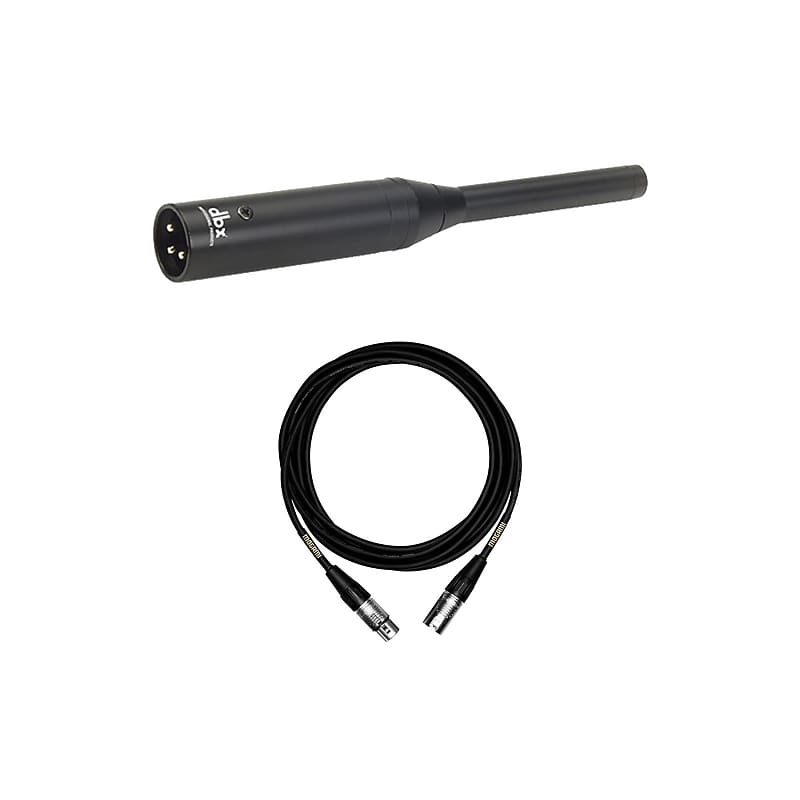 DBX RTA-M Real Time Analysis Microphone Bundle with 15-foot | Reverb
