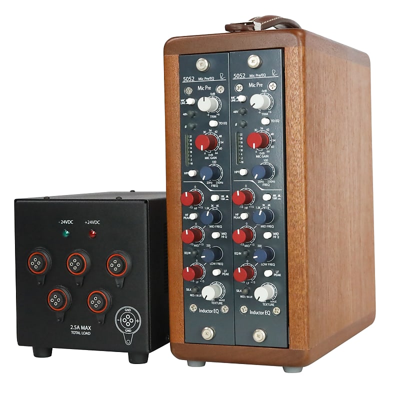Rupert Neve Designs Shelford 5052 Wood Racked Pair #1768/1769 | Reverb