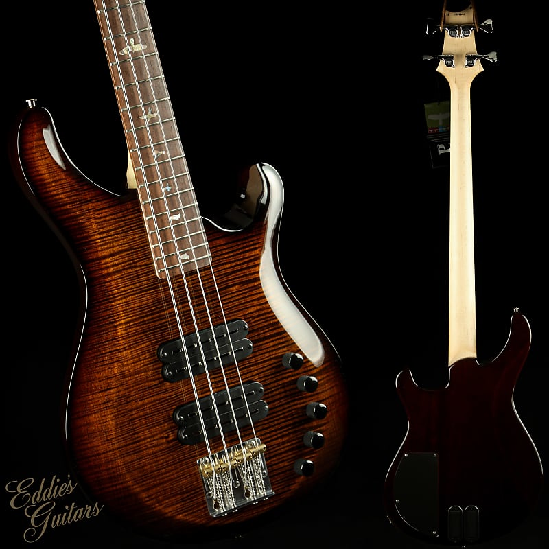 PRS Grainger 4 String Bass - Black Gold Wraparound | Reverb