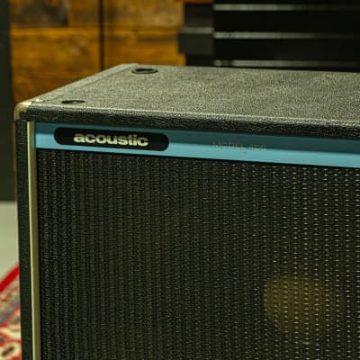1970s Acoustic 406 2x15” Bass Guitar Speaker Cabinet w/ 200 | Reverb