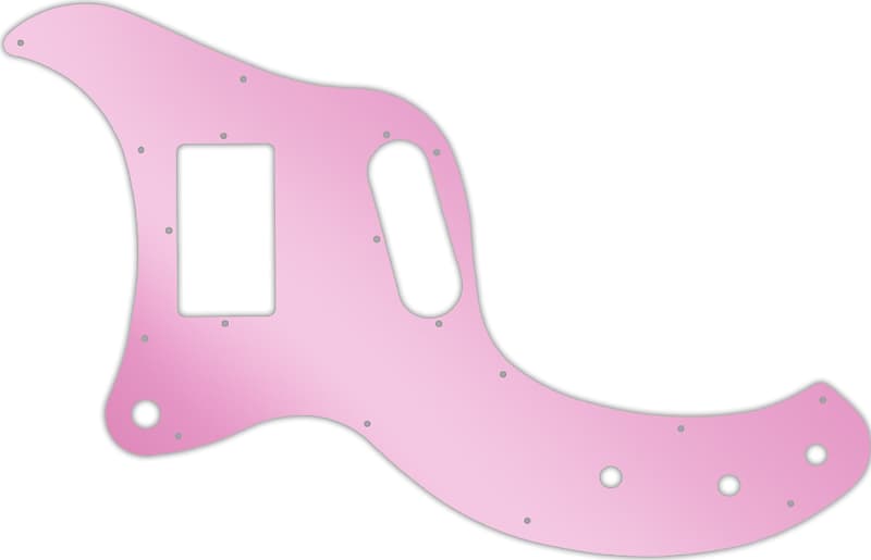 WD Custom Pickguard For Left Hand Gibson Marauder #10P Pink | Reverb