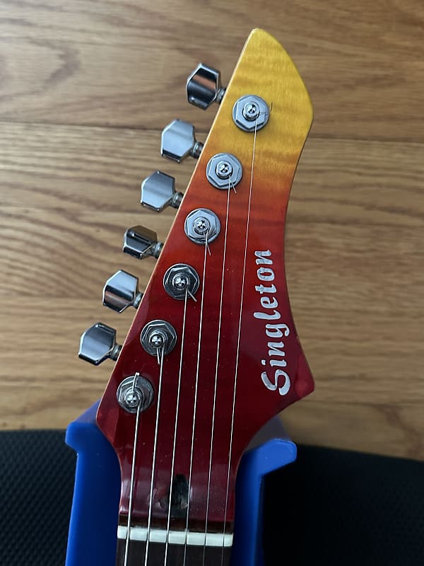 Singleton Custom Super Strat with Variax for Line 6 Helix | Reverb