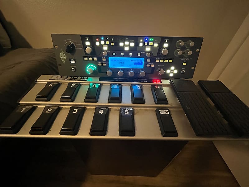 Kemper Profiler Rack with foot switch | Reverb