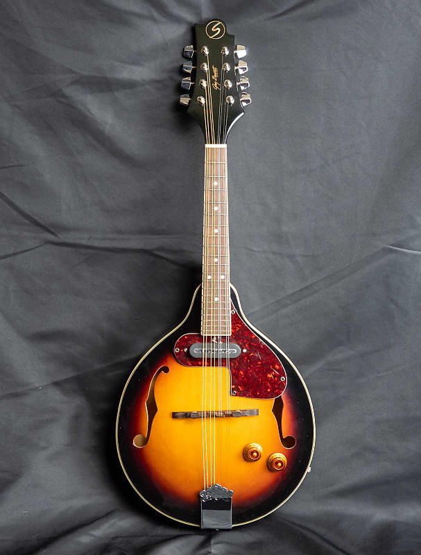 Samick MA2EVA sunburst a-style mandolin with pickup system. | Reverb