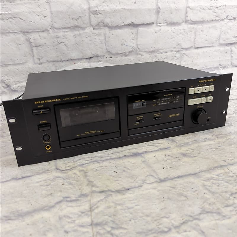 Marantz PMD501 Rack Mount Stereo Cassette Deck Player | Reverb