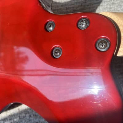 Godin SdXt 2003 - Transparent Cherry | Reverb