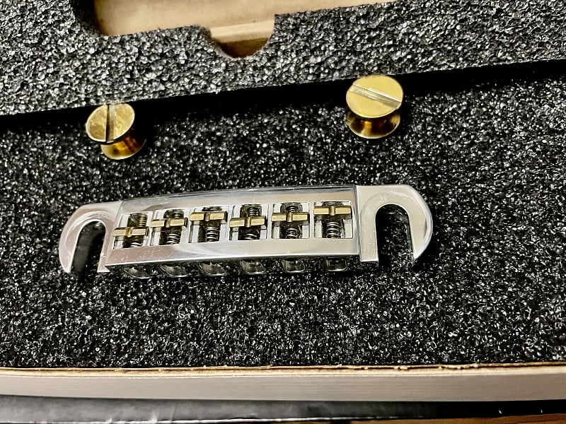 Mannmade Intonatable Stoptail Bridge for PRS 2021 Polished | Reverb