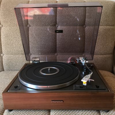 Vintage Pioneer PL-12D Turntable - Fully Serviced | Reverb