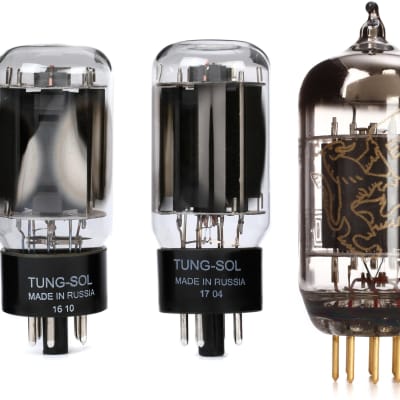 Tung-Sol 6L6GC "STR" Platinum Matched Duet Power Tubes Bundle | Reverb