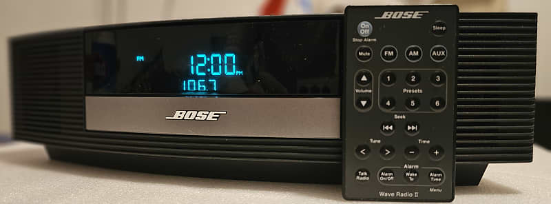 Bose Wave Radio II AWR1B1 & Remote Control (NO CD PLAYER) | Reverb