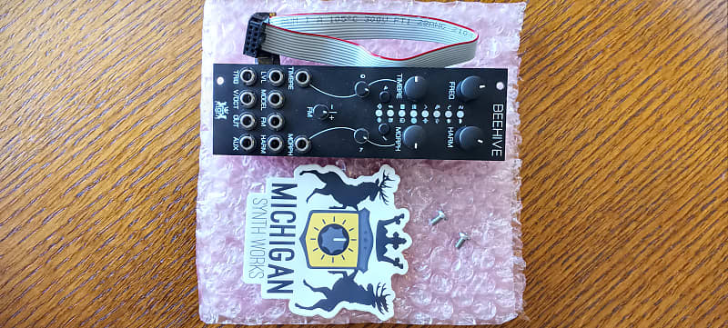 Michigan Synthworks Beehive(Plaits) 2022 - Black | Reverb