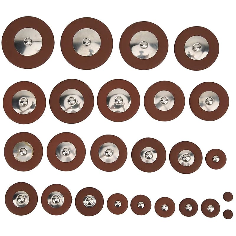 Saxophone Lambskin Leather Pads, The Saxohone Pads | Reverb