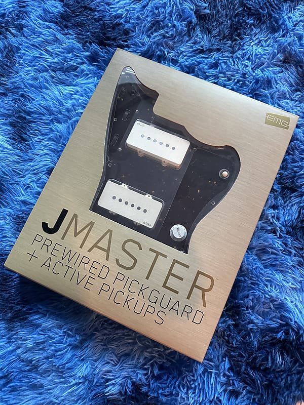 EMG JMaster Pickguard System Loaded Tortoise Shell Pickguard | Reverb