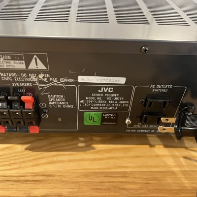 JVC RX-307 Late 80s - Gray | Reverb