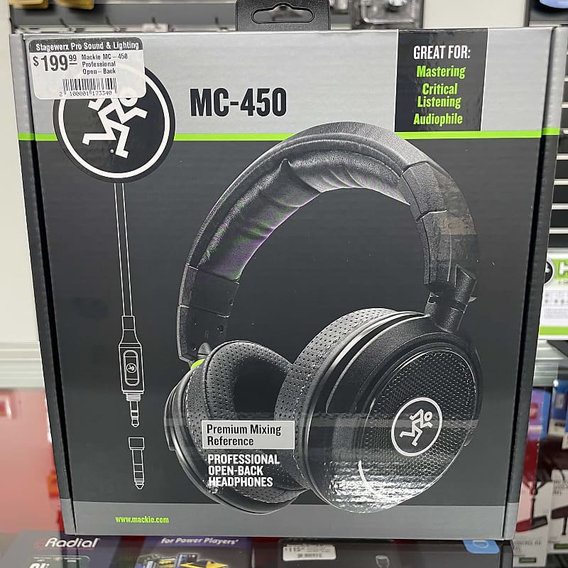 Mackie MC-450 Closed-Back Monitor Headphones | Reverb