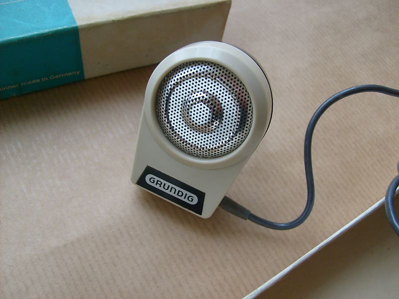 Microphone Grundig GDM 300 XLR Vintage | Reverb