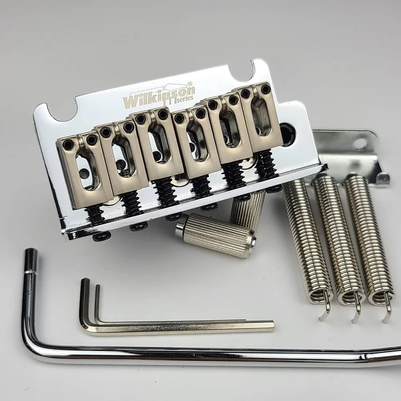 Wilkinson 2 Point Strat Style Guitar Bridge Tremolo System in | Reverb