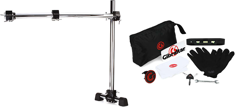 Gibraltar GRS125C Road Series Curved Side Rack Bundle with | Reverb