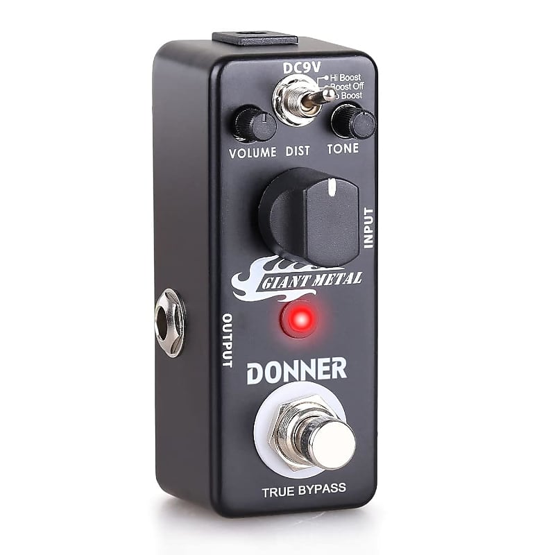 Metal Distortion Guitar Pedal, Giant Metal Boost Distortion | Reverb