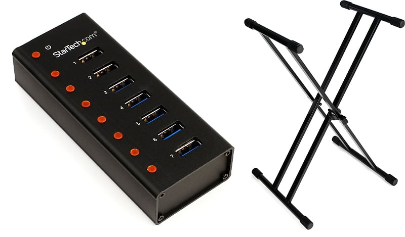 Startech ST7300U3M 7-port USB 3.0 Hub Desktop/Wall-mountable | Reverb