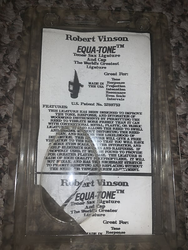 Robert Vinson Tenor Saxophone Ligature | Reverb