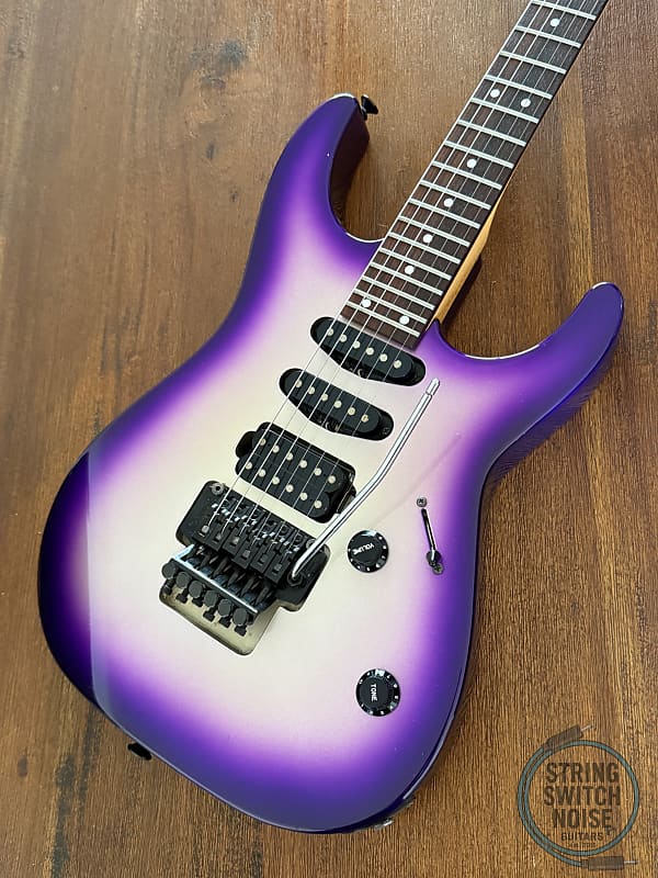 Charvel Stratocaster Guitar, By Jackson, SSH, Purple Burst, | Reverb