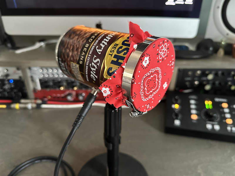 Hobo Tin Can Microphone - Baked Beans | Reverb