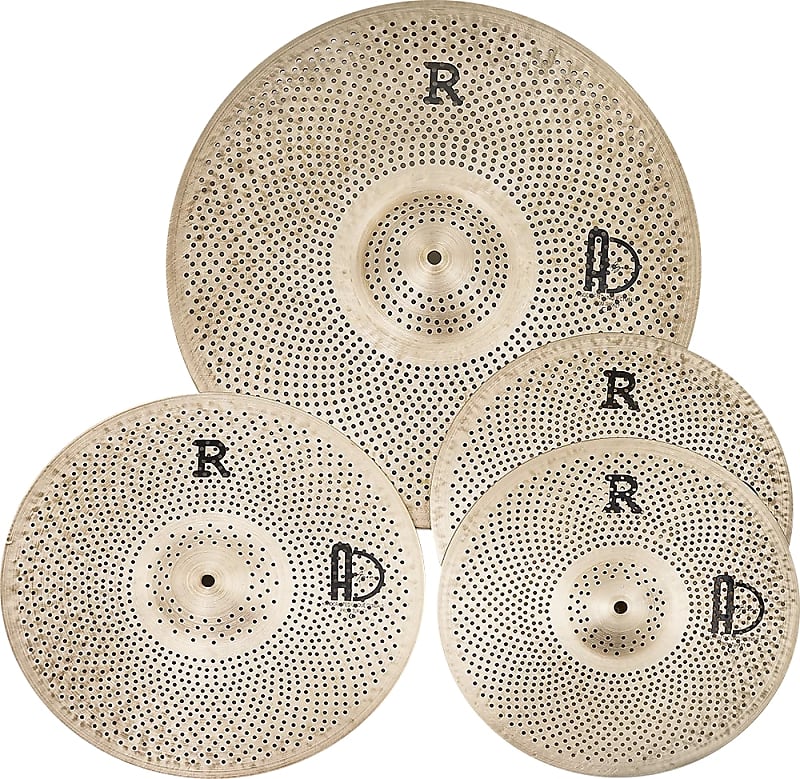 Agean Cymbals R Low Noise (Low Volume) Set - 20" Ride - 16" | Reverb