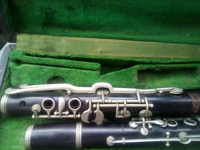 Austrian Albert Clarinet Ch. Jerome Albert 1900 Black | Reverb