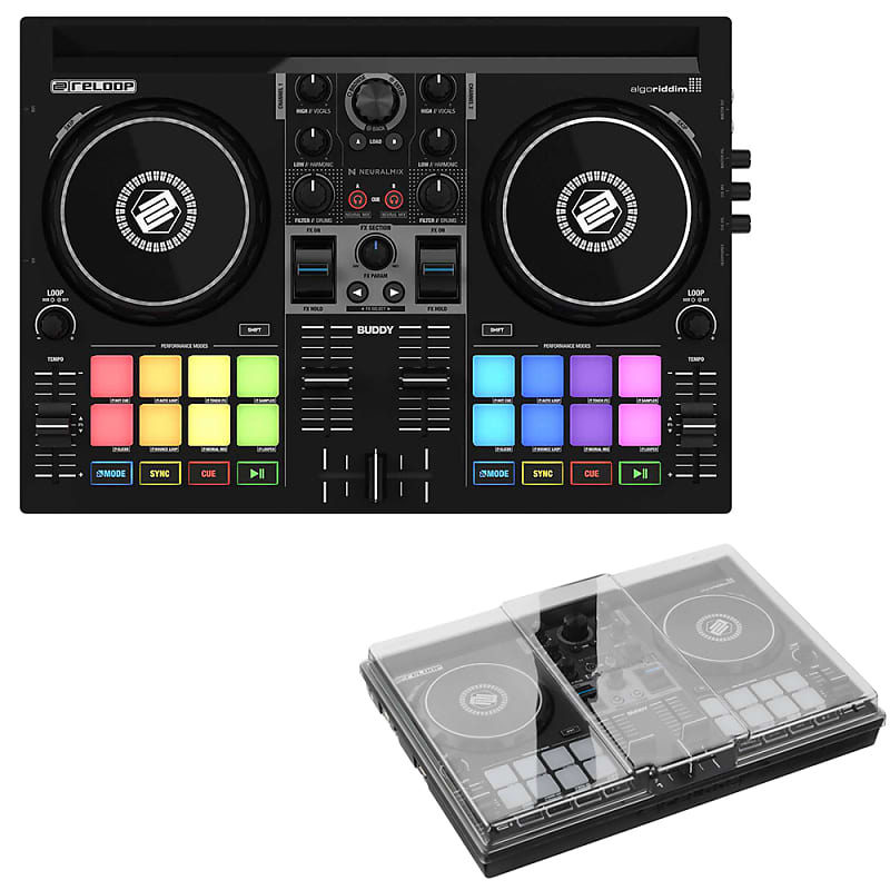 Reloop Buddy Compact 2-Deck DJAY Controller Bundle with | Reverb