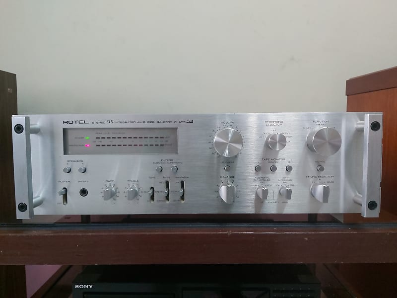 Rotel RA-2030 Stereo Amplifier only for parts | Reverb