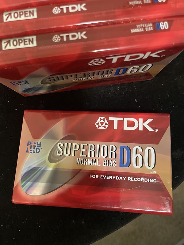 TDK D60 cassette | Reverb