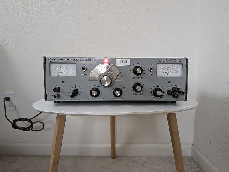 Microdot TS-421C/U Audio Signal Generator Vintage 1970s | Reverb