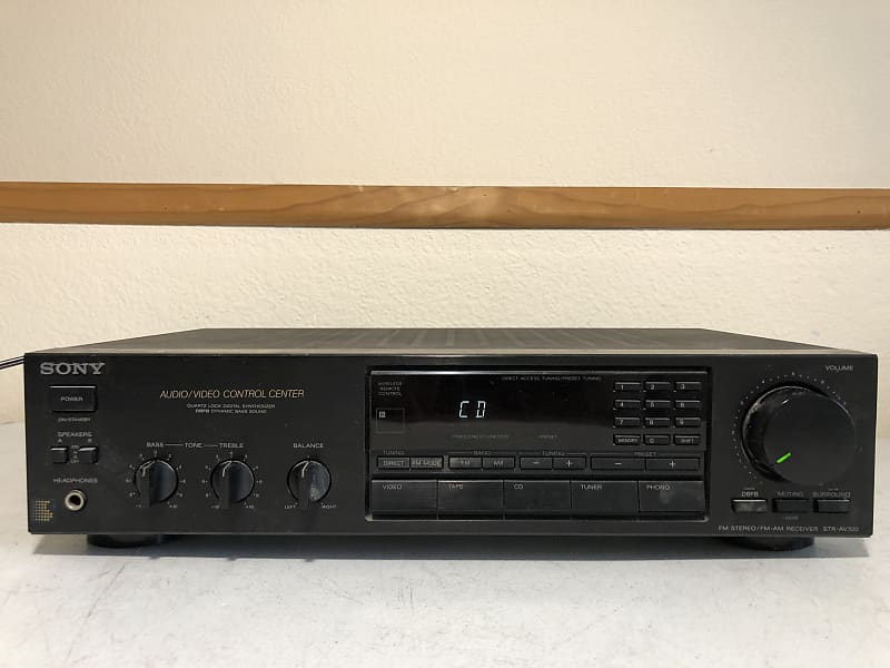 Sony STR-AV320 Receiver HiFi Stereo Vintage 2 Channel Phono | Reverb