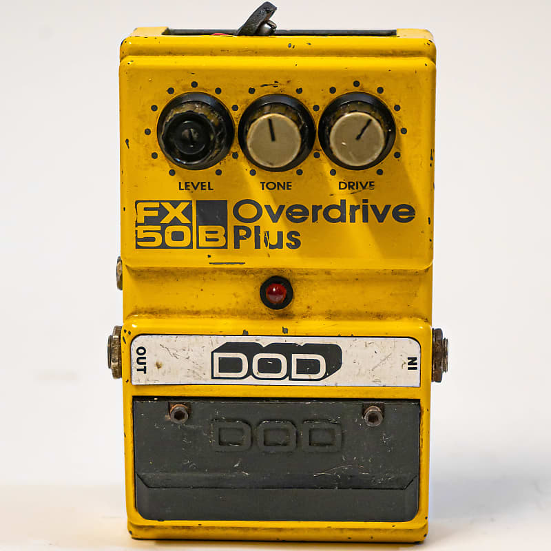 DOD FX50B Overdrive Plus Guitar Effect Pedal | Reverb UK