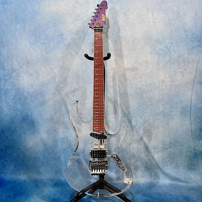 ESP 901 Lucite Super Strat Made in Japan 1991 | Reverb