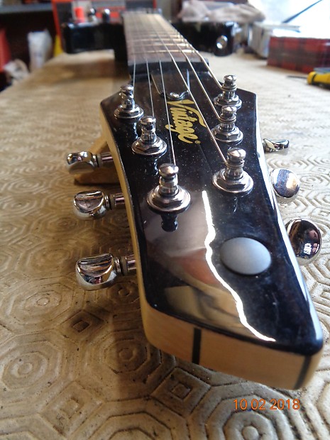 Wide-neck 7 string to 6 string Trev Wilkinson/PCGC conversion | Reverb