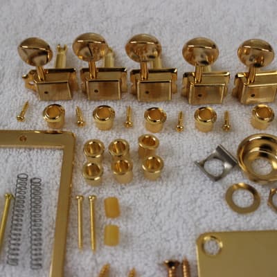 Fender/Gotoh Humbucker Telecaster Gold Hardware Set w/ Tuners | Reverb