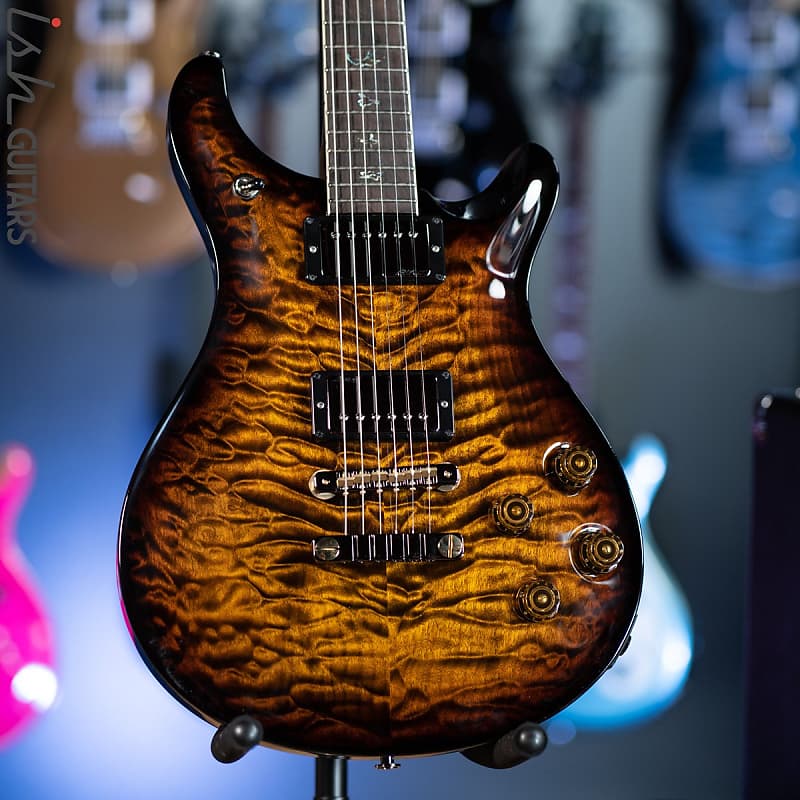 PRS Wood Library McCarty 594 Brazilian Quilt 10 Top Black | Reverb