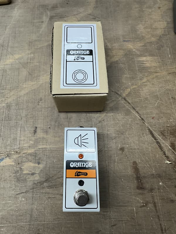Orange single switch channel switch | Reverb