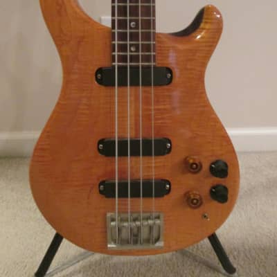 Paul Reed Smith Bass with OHSC 1989 Natural | Reverb