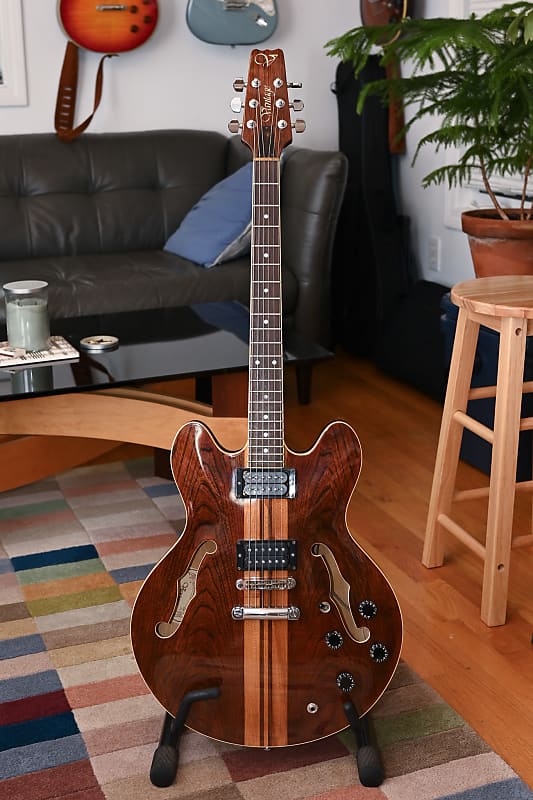 Vantage VSH-455 Semi-Hollow 335 style - EXC Cond w/ OHSC - | Reverb