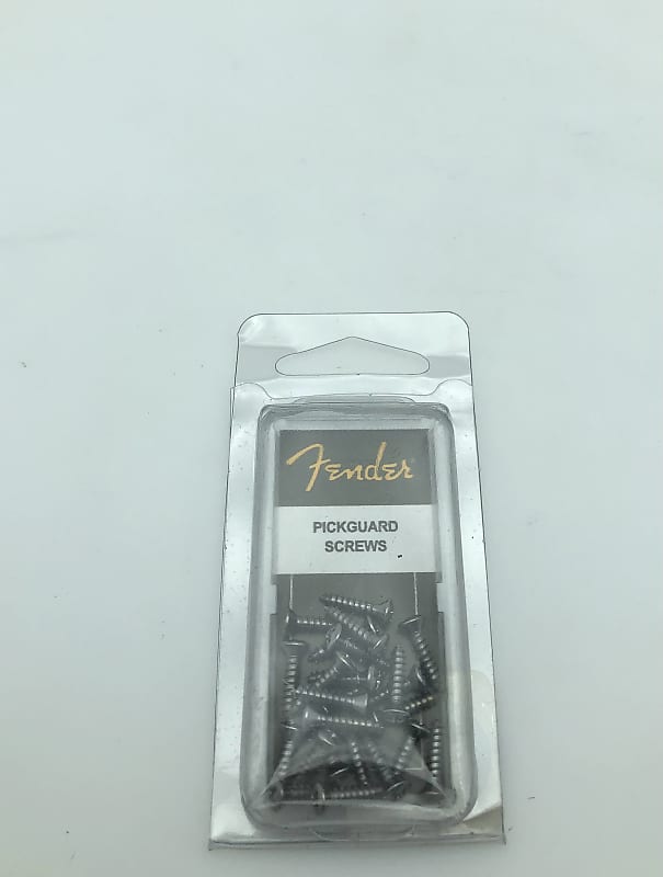 24 Fender Pickguard Screws Chrome | Reverb