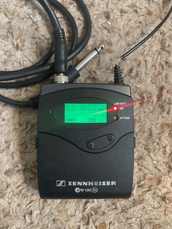 Sennheiser EW100 G2 B 626-662 wireless microphone bodypack | Reverb