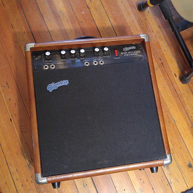 Pignose 60R Studio Reverb Serial #3959 1x12 Solid State Amp | Reverb