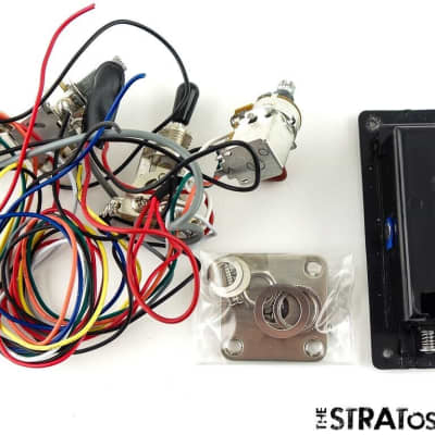 Epiphone SG Prophecy Pots 3 Way Jack Battery Pack Push/Pull | Reverb