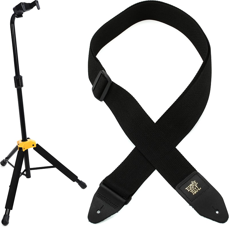 Hercules Stands GS414B PLUS Single Guitar Stand with Auto | Reverb