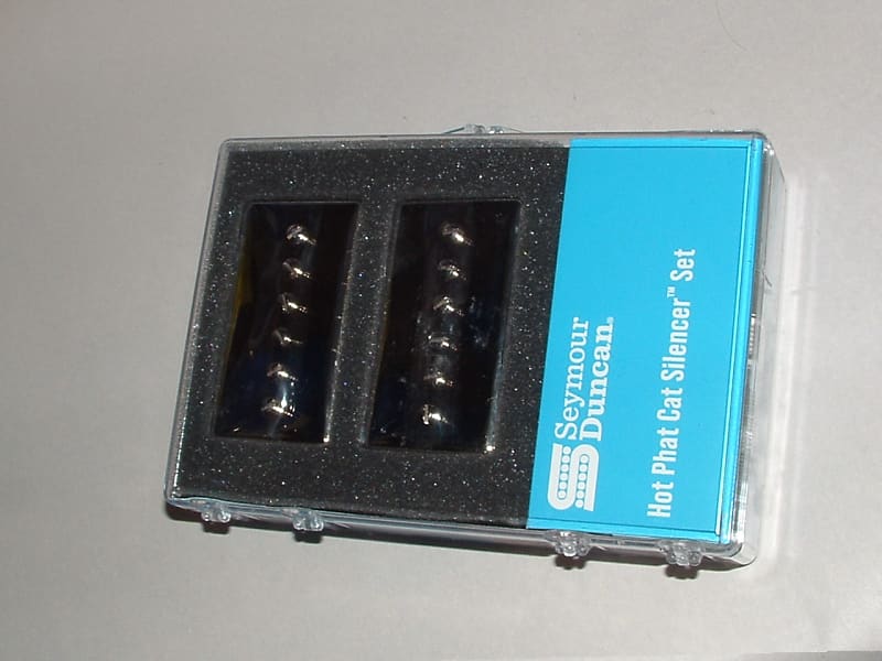 Seymour Duncan Phat Cat Silencer Hot Pickup Set (Nickel) New | Reverb