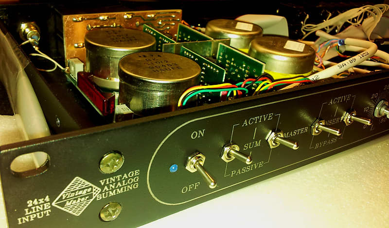 Vintage Maker Neumann 475-2C 24 Channel Summing Mixer, 4 outs | Reverb